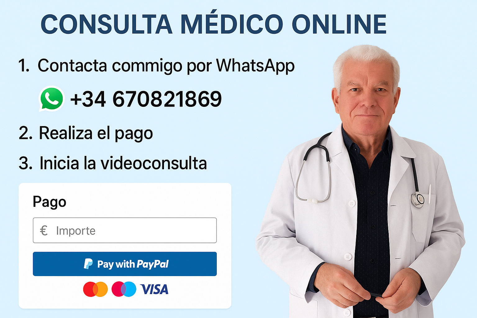 CONSULTA MÉDICO ONLINE - VIDEO CONSULTA
